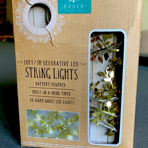 Pier 1 | Holiday | Battery Powered Decorative String Lights | Poshmark